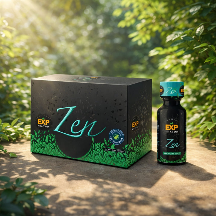 EXP Kratom - Kratom Liquid Zen Premium Shot 15ml | TGR Leafy – TGRLeafy.com