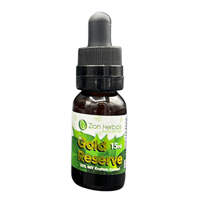 Zion Herbals - Kratom Liquid Extract Gold Reserve 15ml – TGRLeafy.com