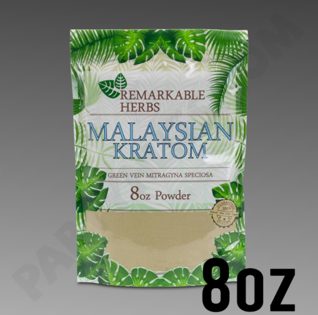 Remarkable Herbs - Kratom Powder Tea Green Vein Malaysian – TGRLeafy.com