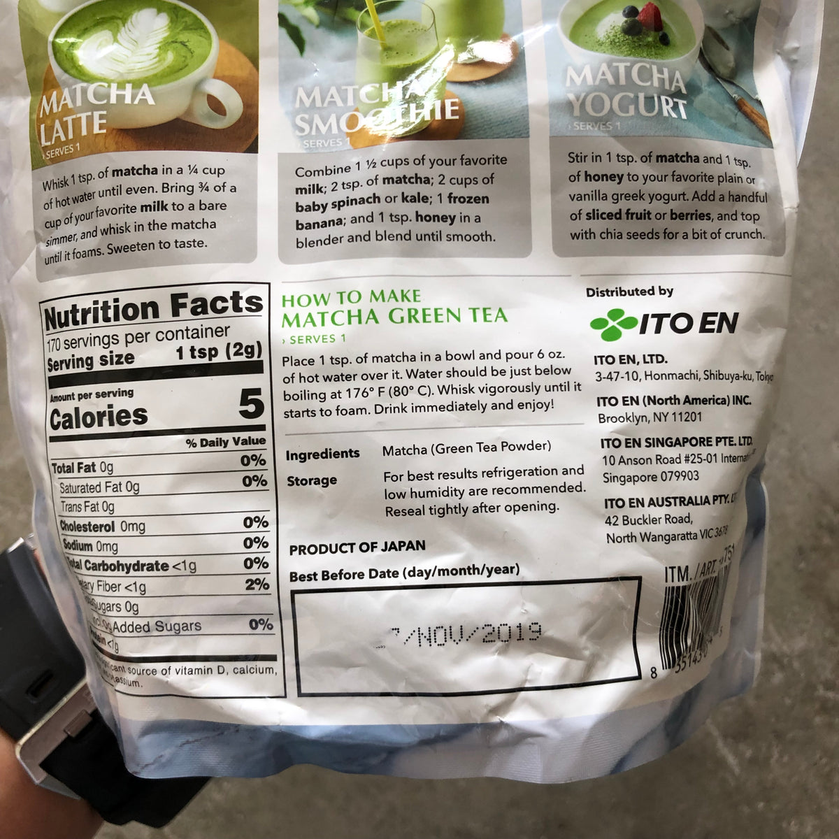Matcha - Matcha Unsweetened Tea Herb – TGRLeafy.com