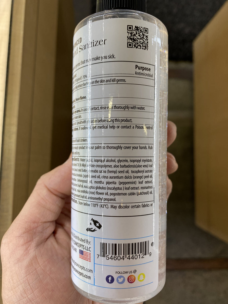 Pro Sanitize - Hand Sanitizer 8oz. – TGRLeafy.com